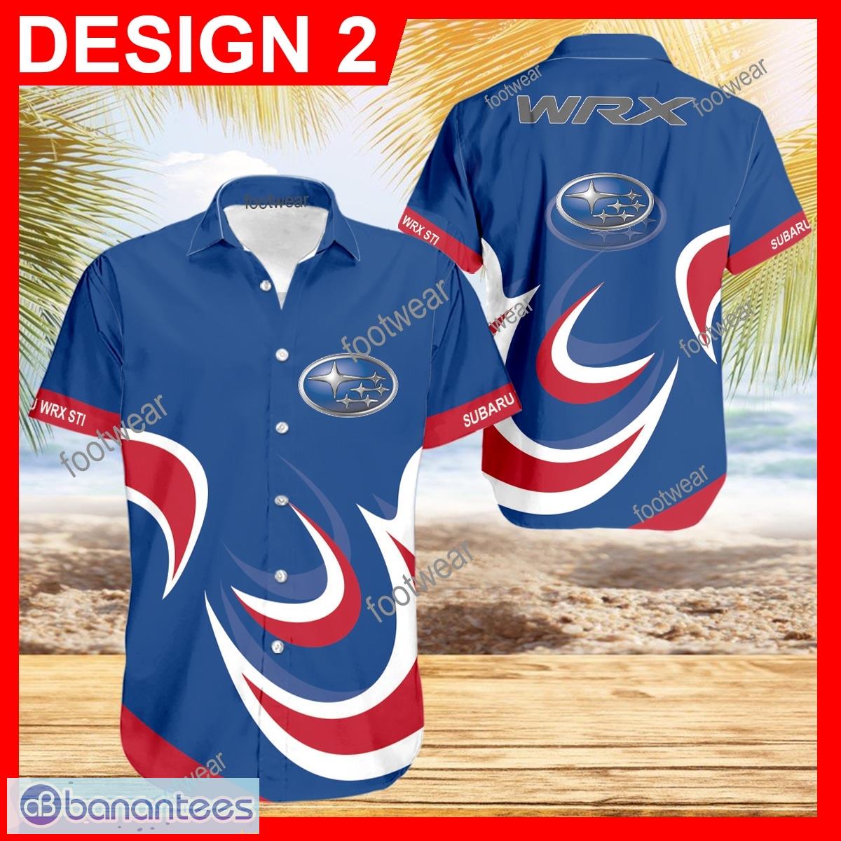 Subaru WRX Sti Car Racing Hawaiian Shirt Brand Design For Men Gifts ...