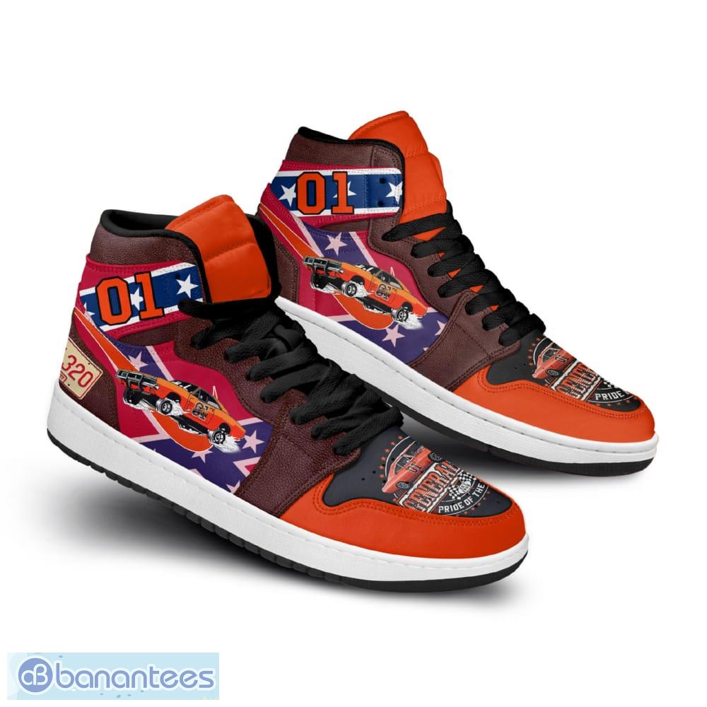 The Dukes of Hazzard Air Jordan 1 Hightop Shoes For Men Women Fans ...