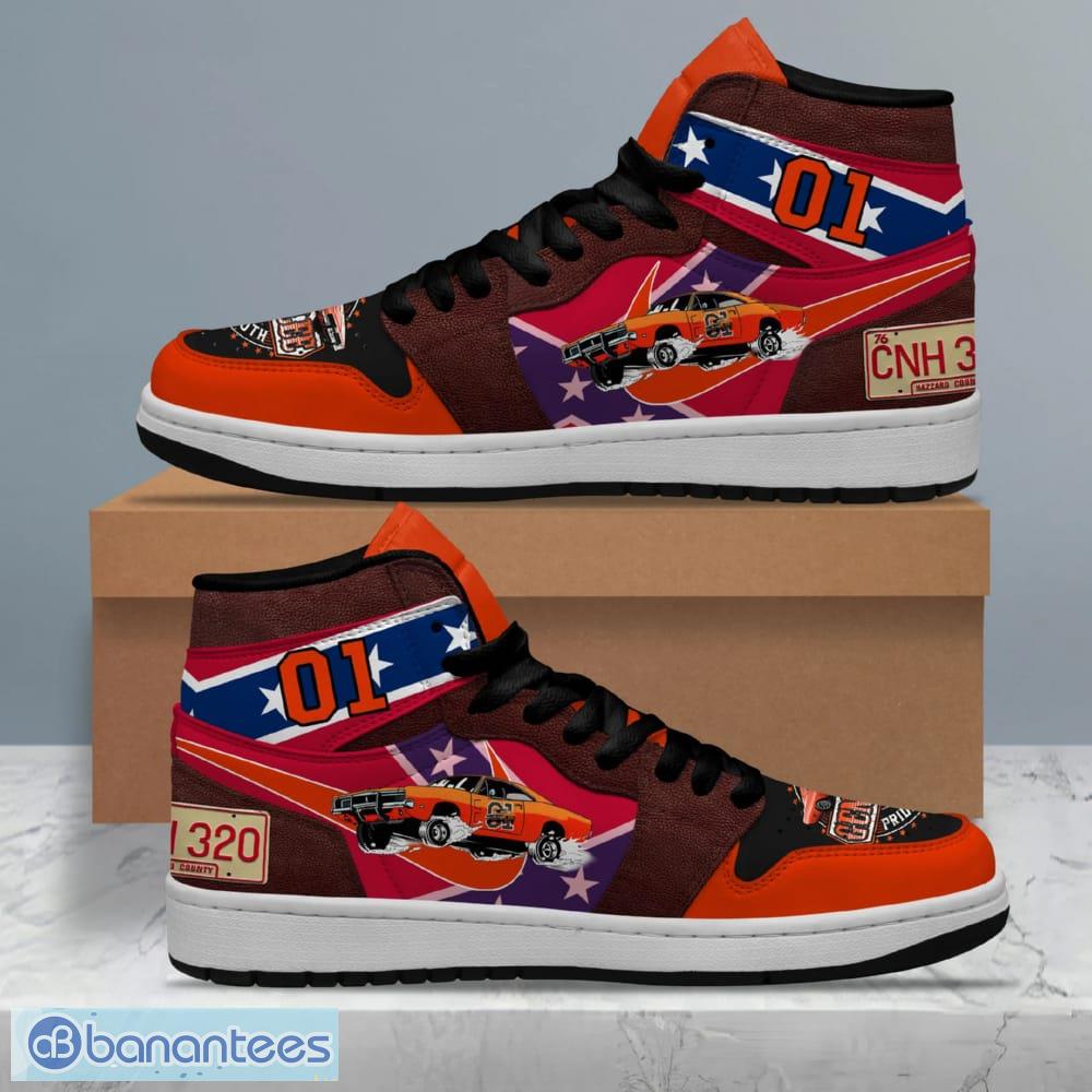The Dukes of Hazzard Air Jordan 1 Hightop Shoes For Men Women Fans ...