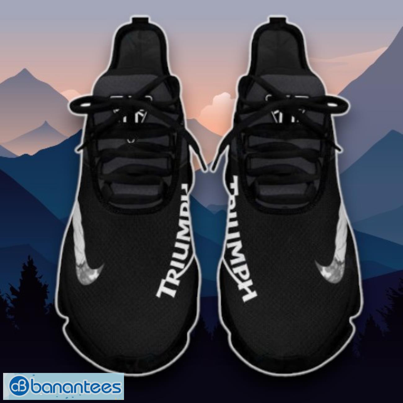 Triumph Motorcycles Black Max Soul Shoes Dynamic Style Sneakers For Men ...