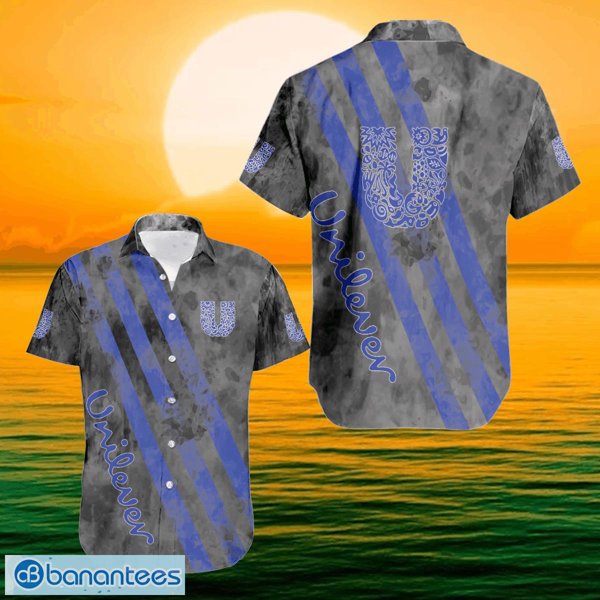 Unilever Stripes Pattern Party Logo Beach Hawaiian Shirt For Summer ...