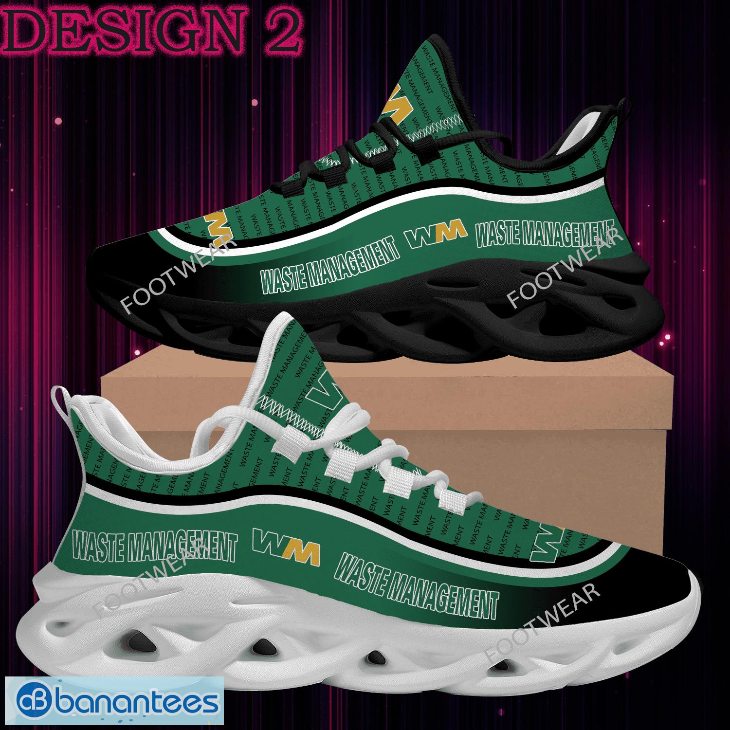 Waste Management Brand Logo New Text Max Soul Shoes Style Runway ...