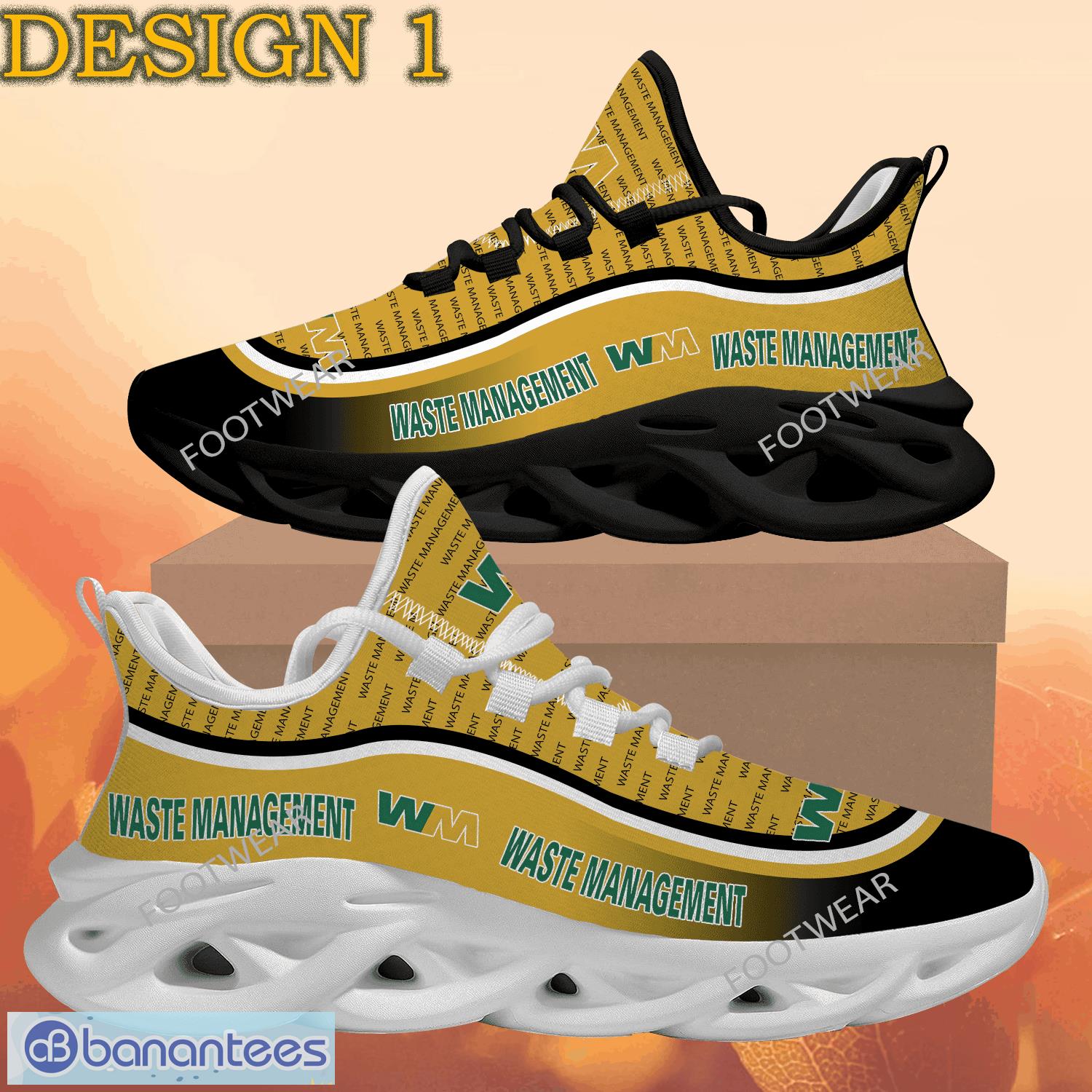 Waste Management Brand Logo New Text Max Soul Shoes Style Runway ...