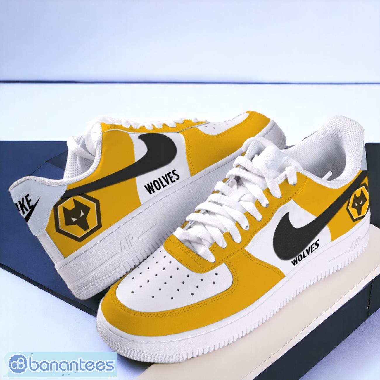 Wolves Air Force Sneakers Ultimate Style for the Ultimate Fan - Banantees