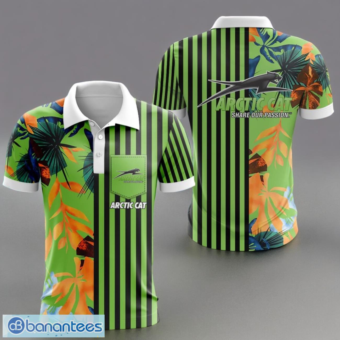 Arctic Cat Combo Polo Shirt New Design 2024 For Men Women - Banantees