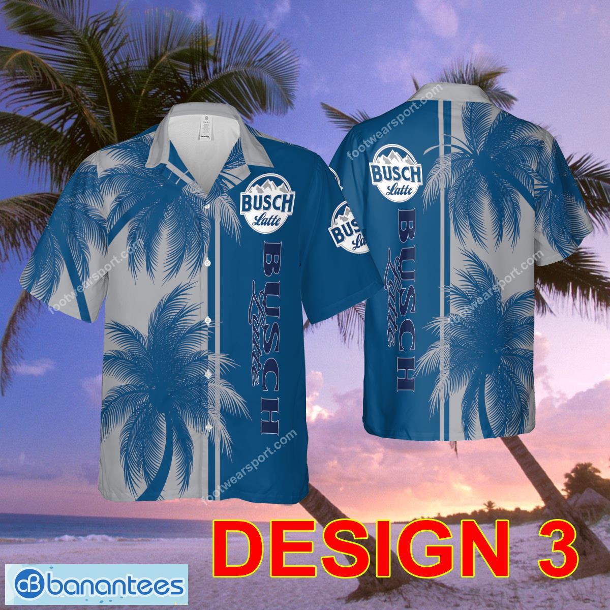 Busch Latte Beer Aloha Hawaiian Shirt Pattern Special Gifts - Banantees