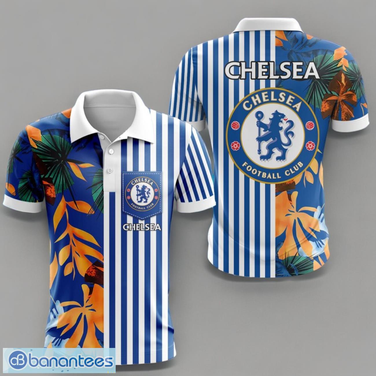 Chelsea F.C. Polo Shirt Aloha Beach Summer For Men Women - Banantees