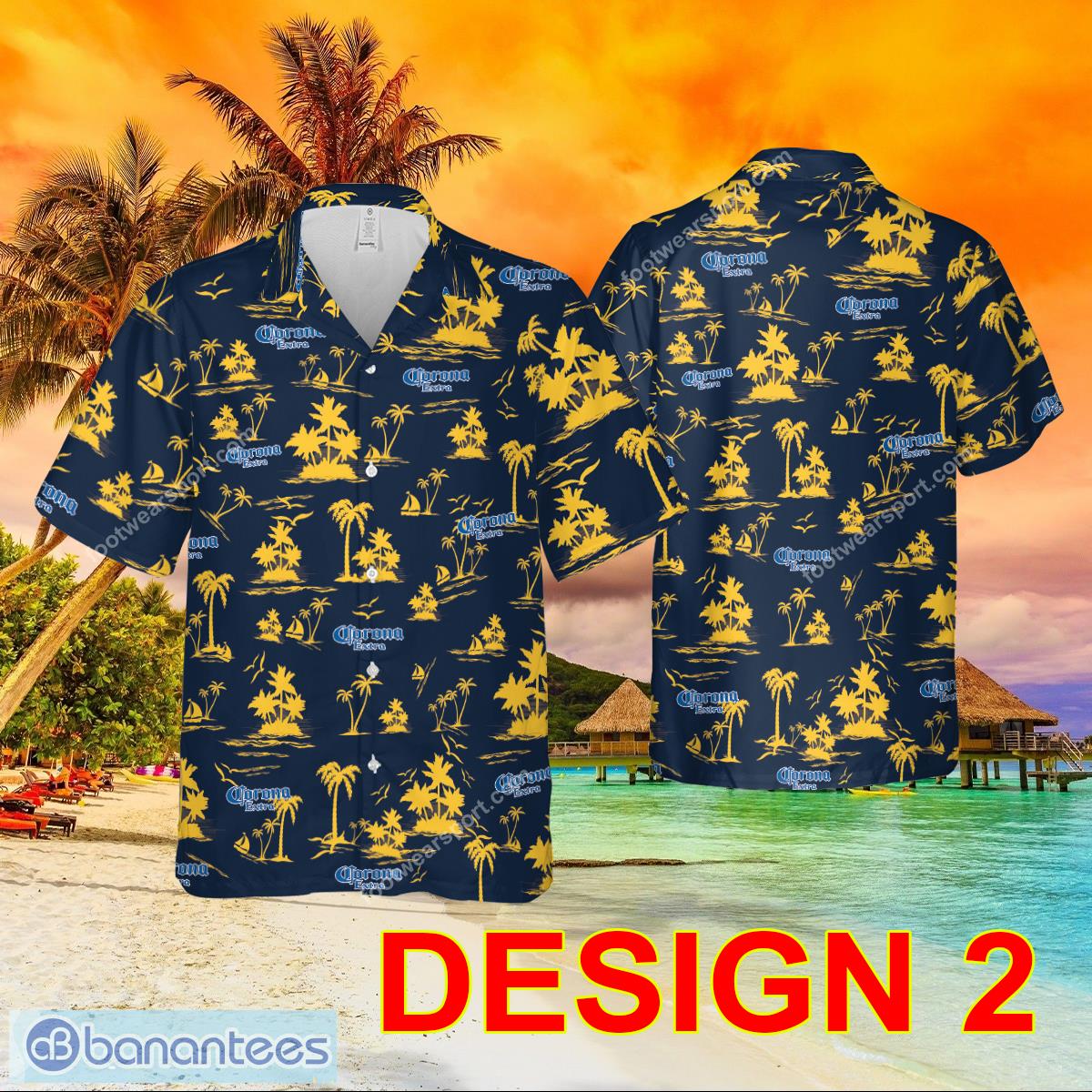 Corona Extra Beer AOP Hawaiian Shirt Pattern Special Gifts - Banantees