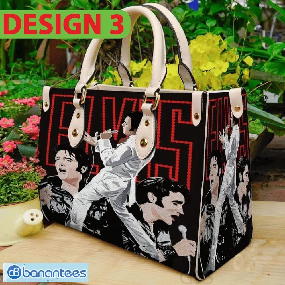 Elvis Presley Elvis Presley Elvis Presley bag Leather Handbag - Banantees