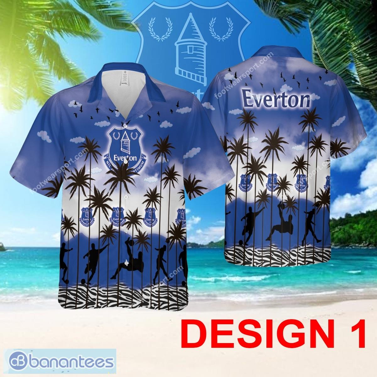 Everton Aloha Hawaiian Shirt Pattern Coconut Tree For Men And Women ...