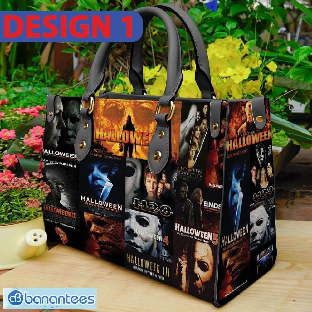Halloween Michael Myers Horror Movie Characters Bag Leather Handbag ...