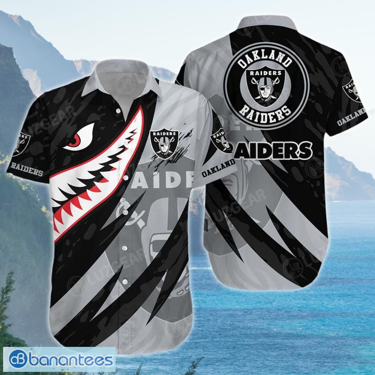 Las Vegas Raiders NFL Hawaiian Shirt Style Gift Graphic 3D Printed New ...