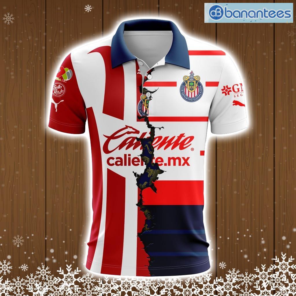 Liga Mx Chivas De Guadalajara 2023-2024 Home Mix Away Polo Shirt Sports ...