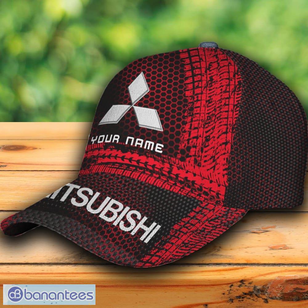 Mitsubishi Car 3D Hat Cap All Over Print Custom Name For Fans Gift ...