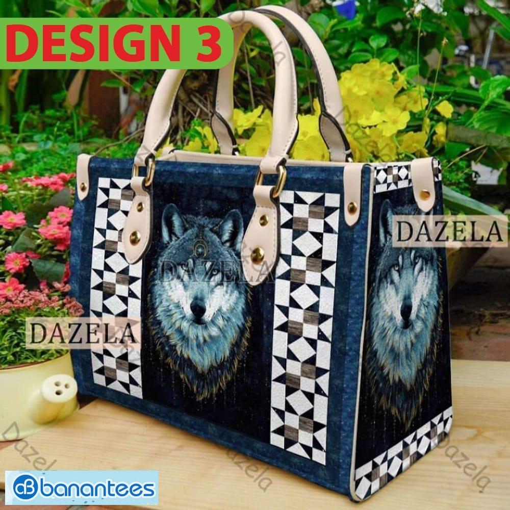 Native Wolf bag Native Wolf Leather Handbag - Banantees
