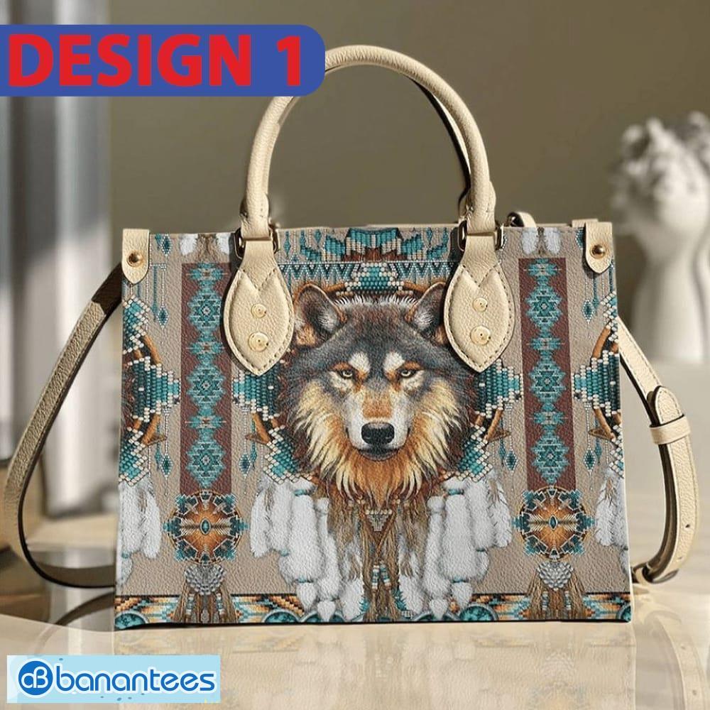 Native Wolf bag Native Wolf Leather Handbag - Banantees