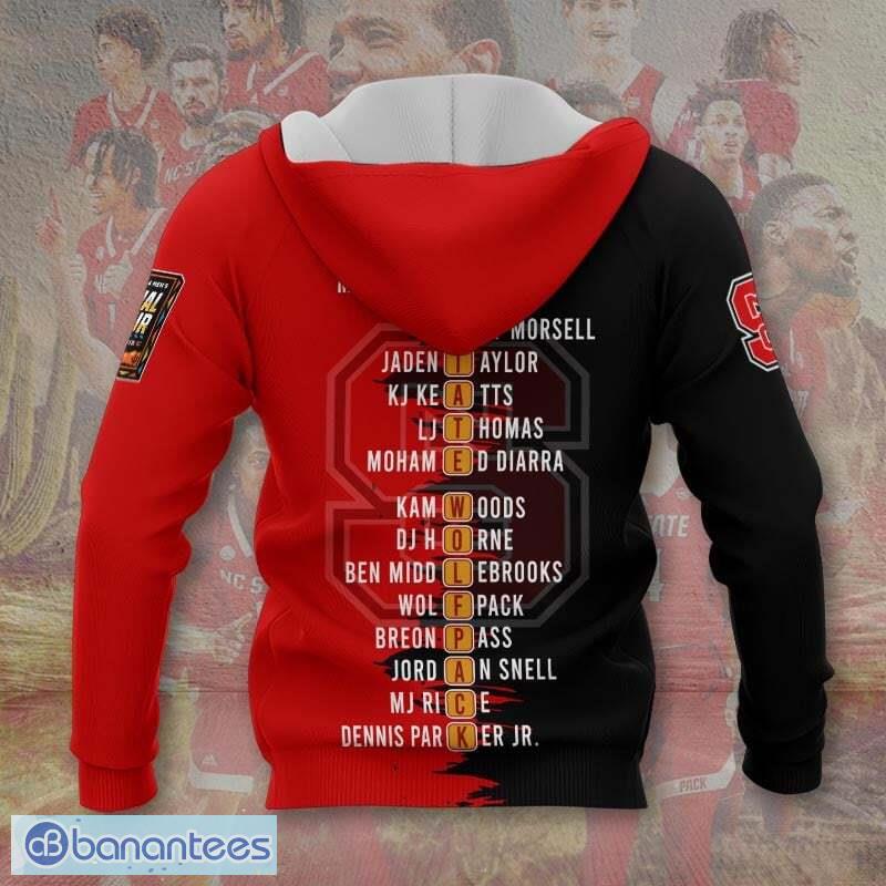 NC State Wolfpack 2024 Men’s Basketball Final Four Champions 3D Hoodie ...