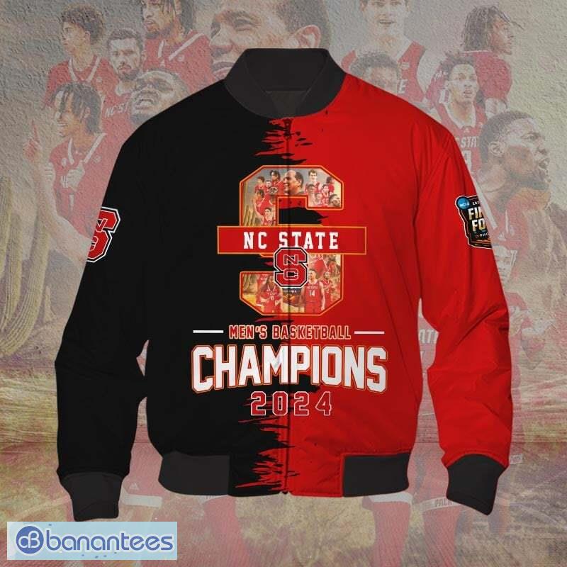 NC State Wolfpack 2024 Men’s Basketball Final Four Champions 3D Hoodie ...
