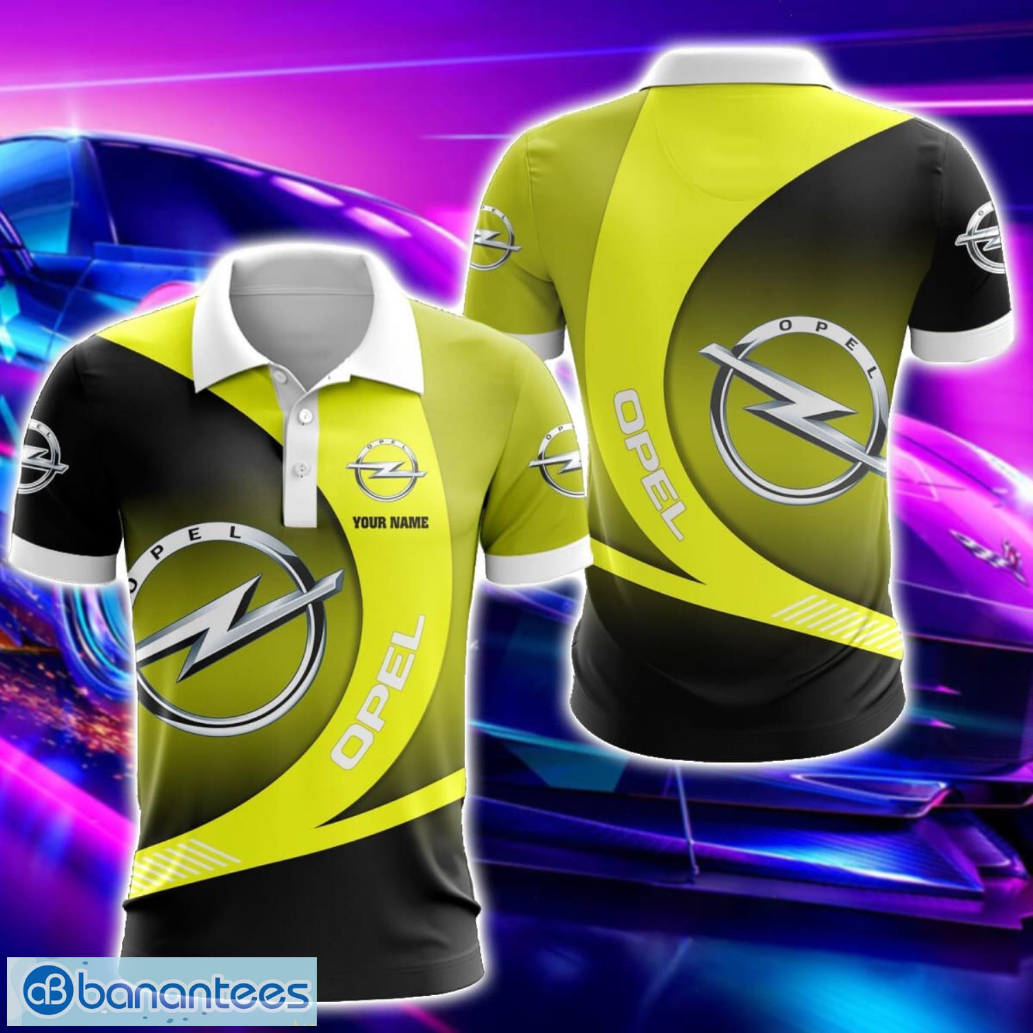 Opel Car Logo 3D Polo Shirt Gift Ideas For Men - Banantees