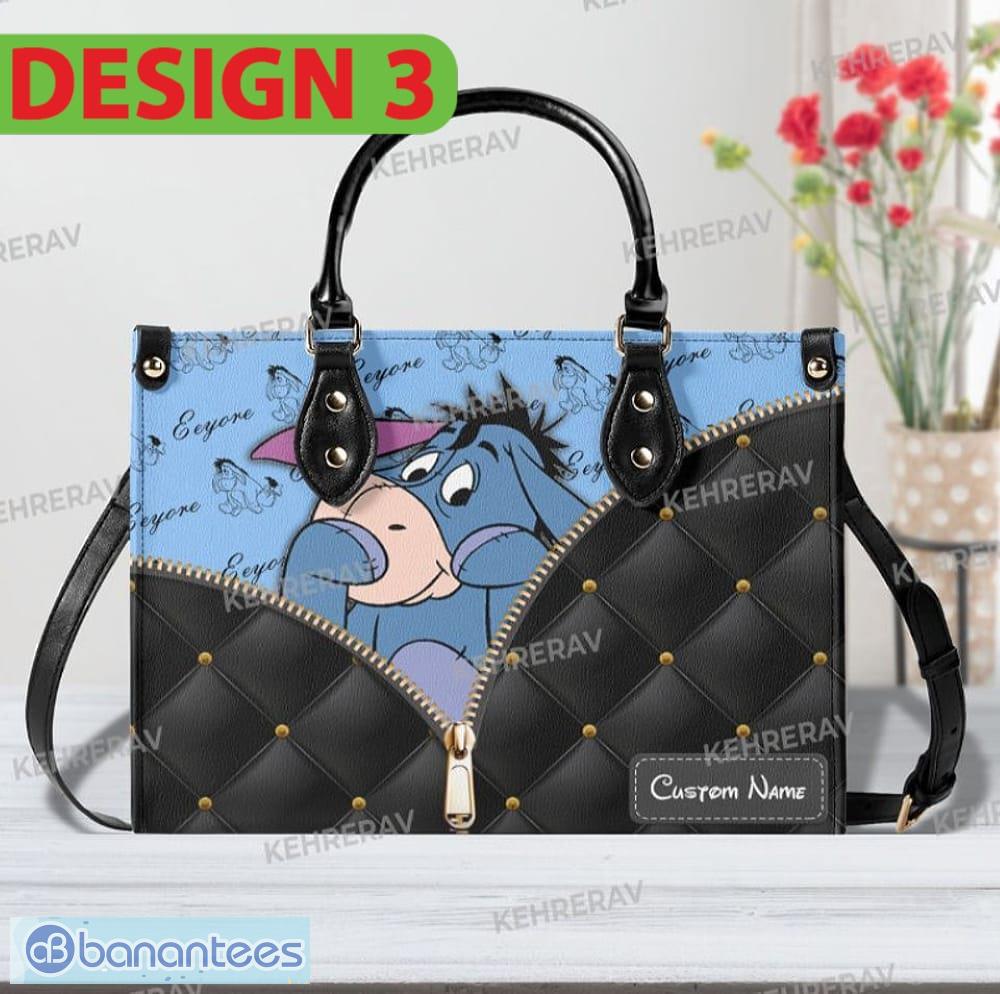 Personalized Disney Eeyore Leather Handbag - Banantees