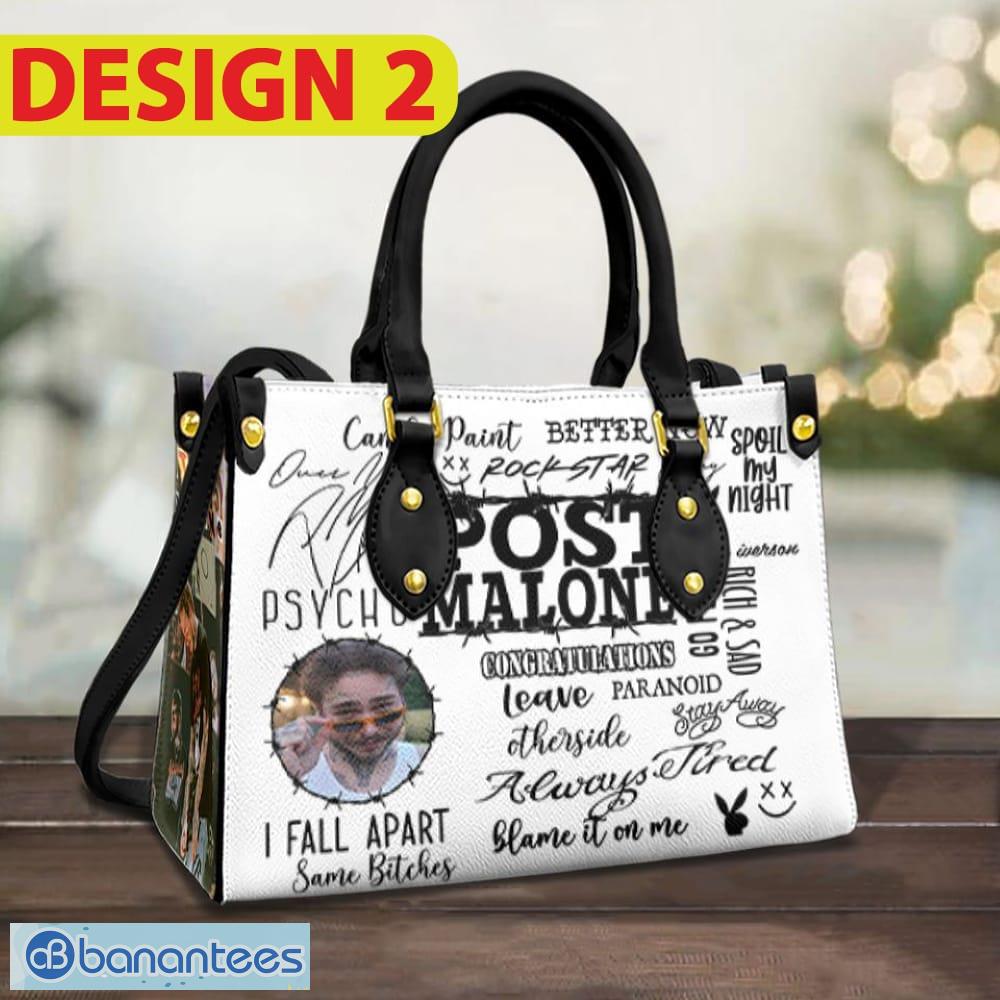Post Malone bag Post Malone Leather Handbag - Banantees