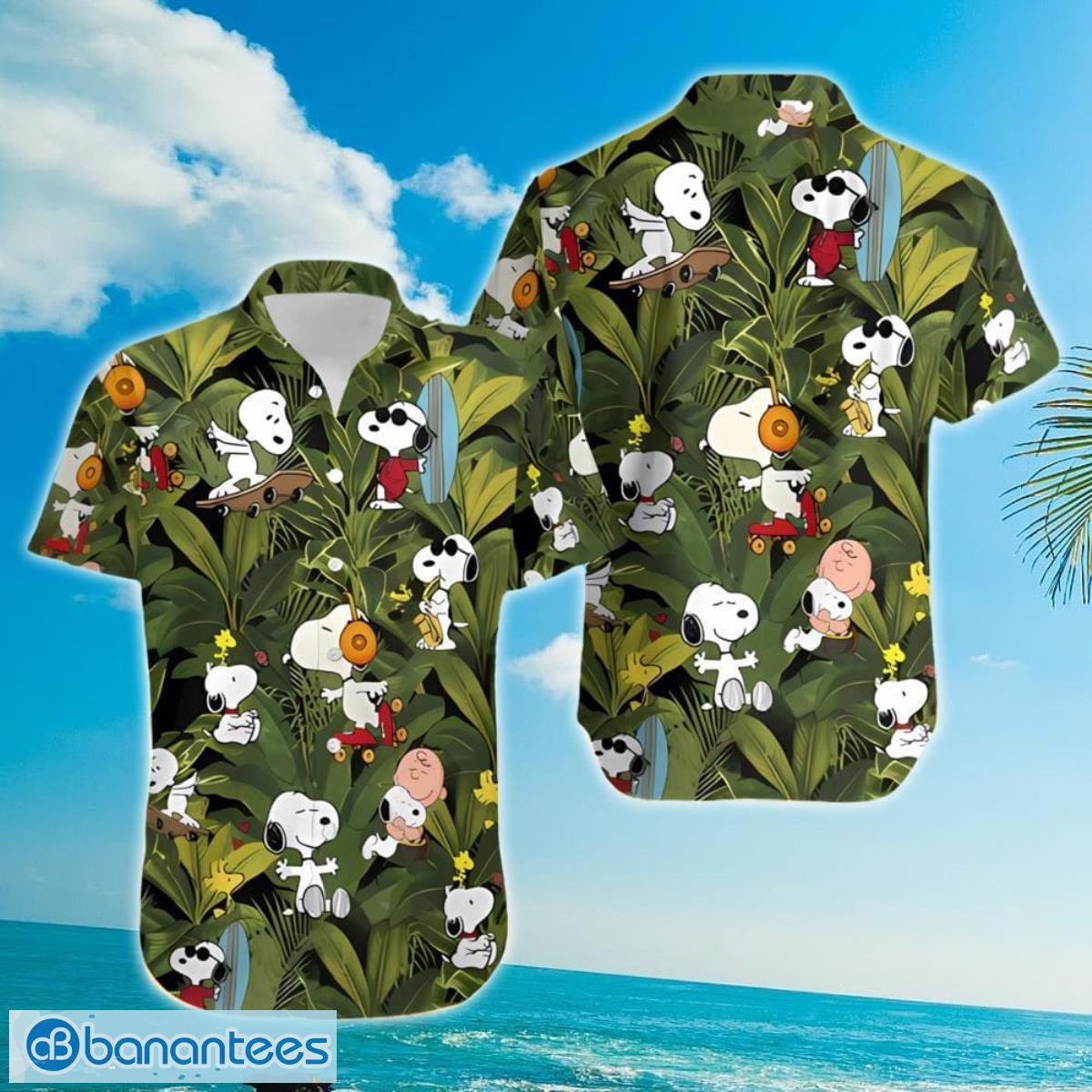 Snoopy Summer Aloha Hawaiian Shirt Special Gift - Banantees