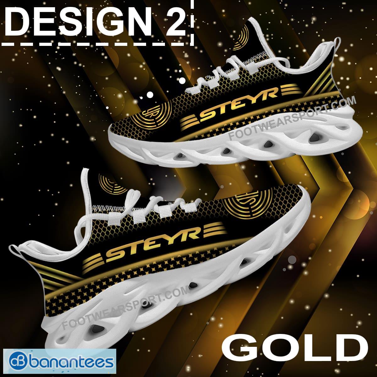 Steyr Tractor Max Soul Shoes Gold, Diamond, Silver All Over Print ...