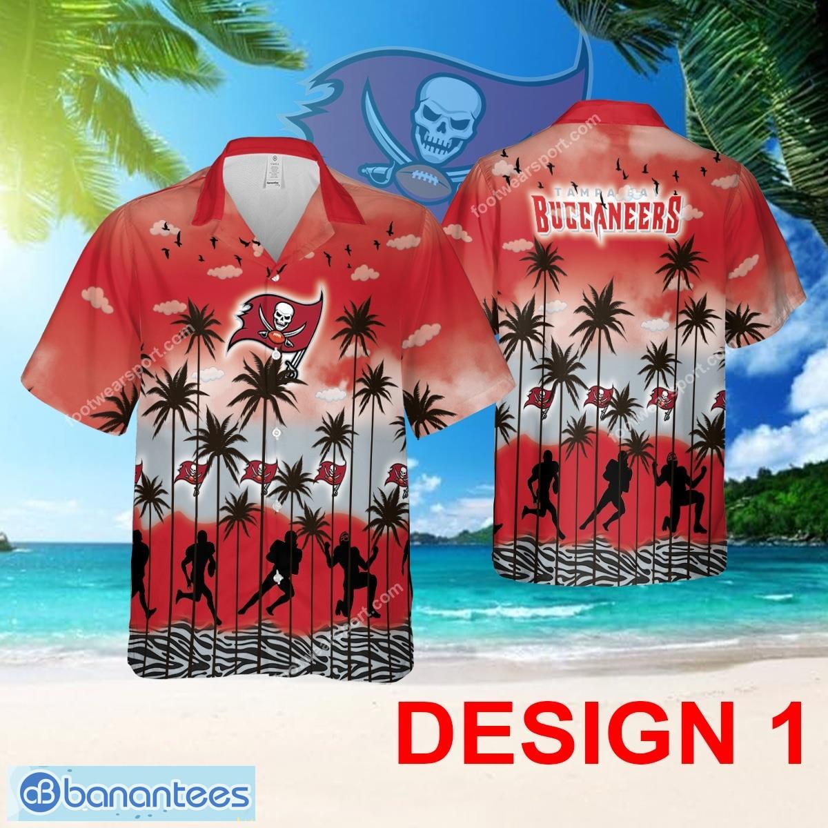 Tampa Bay Buccaneers Aloha Hawaiian Shirt Pattern Coconut Tree For ...