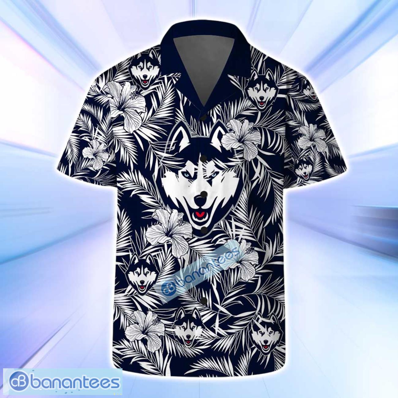 UConn Huskies NCAA Logo Beach Pattern Set Hawaiian Shirt & Short ...