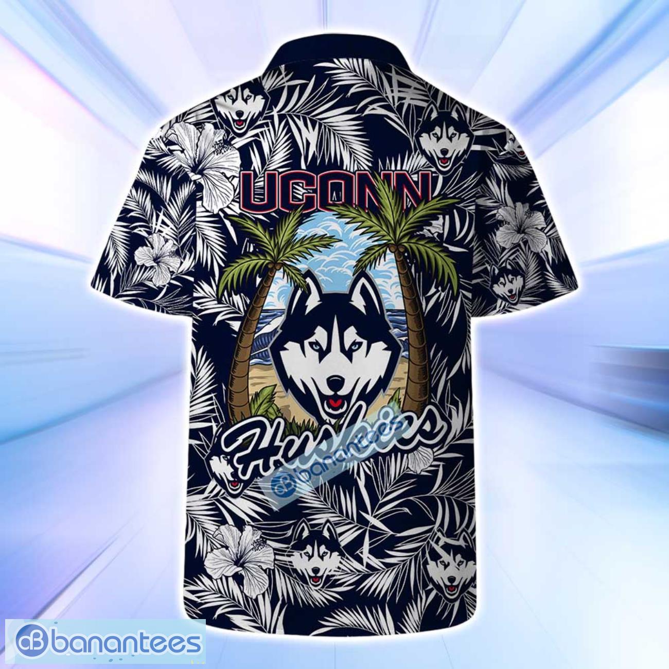 UConn Huskies NCAA Logo Beach Pattern Set Hawaiian Shirt & Short ...