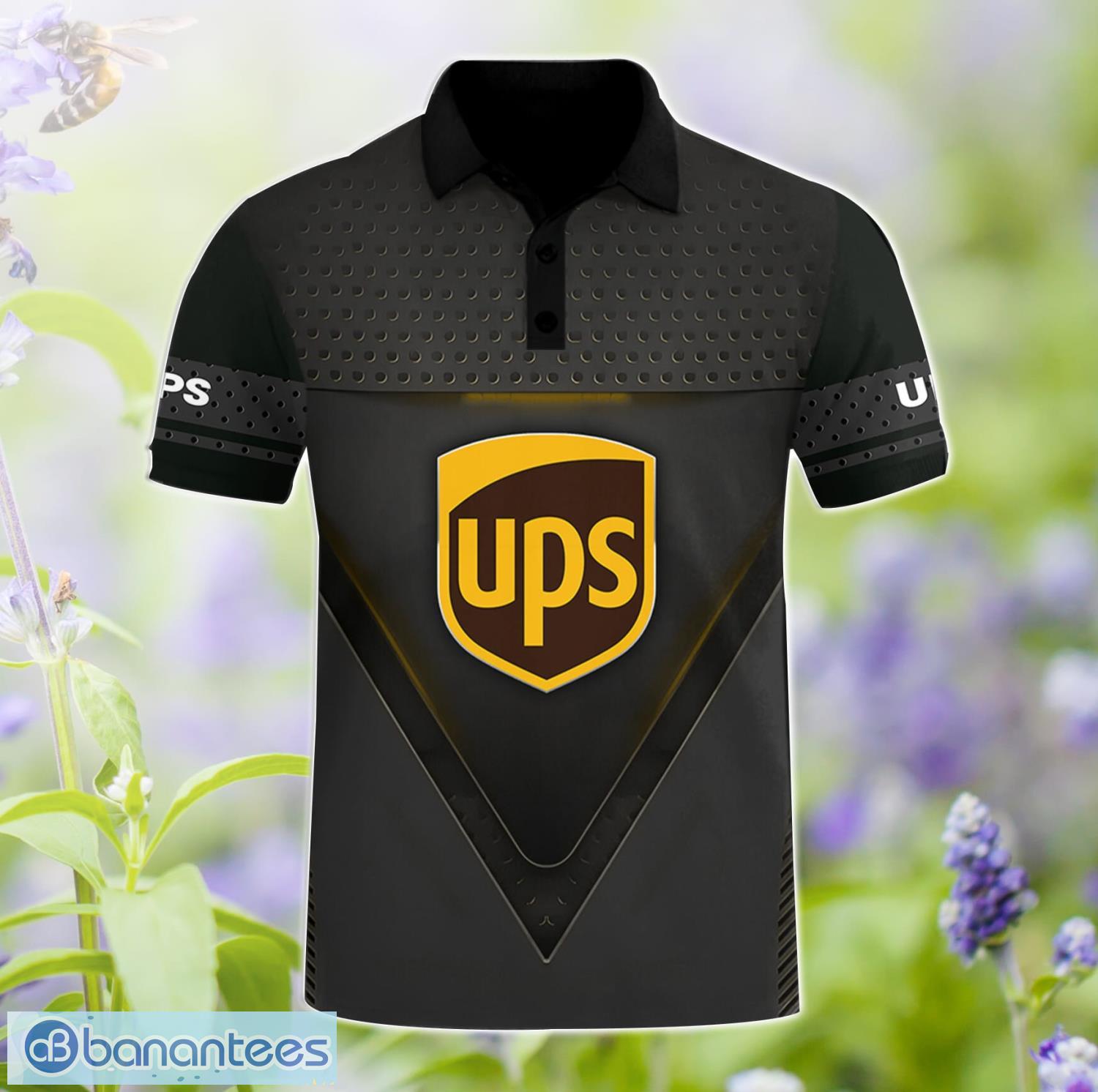 Ups Limited 3D Polo Shirt Black Polo Shirt - Banantees