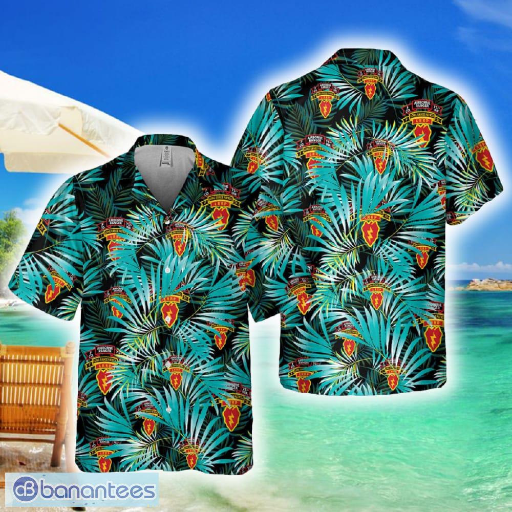 US Army 25th Infantry Ranger Long Range Patrol Pocket Hawaiian Shirt ...