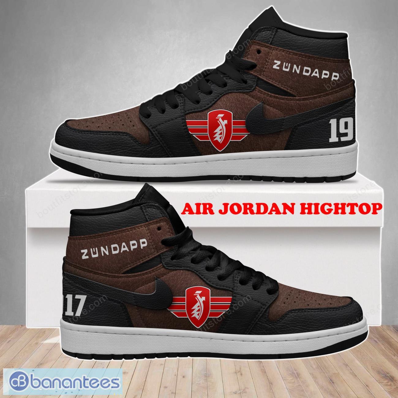Zundapp Air Jordan Hightop Classic Style For Men Women - Banantees