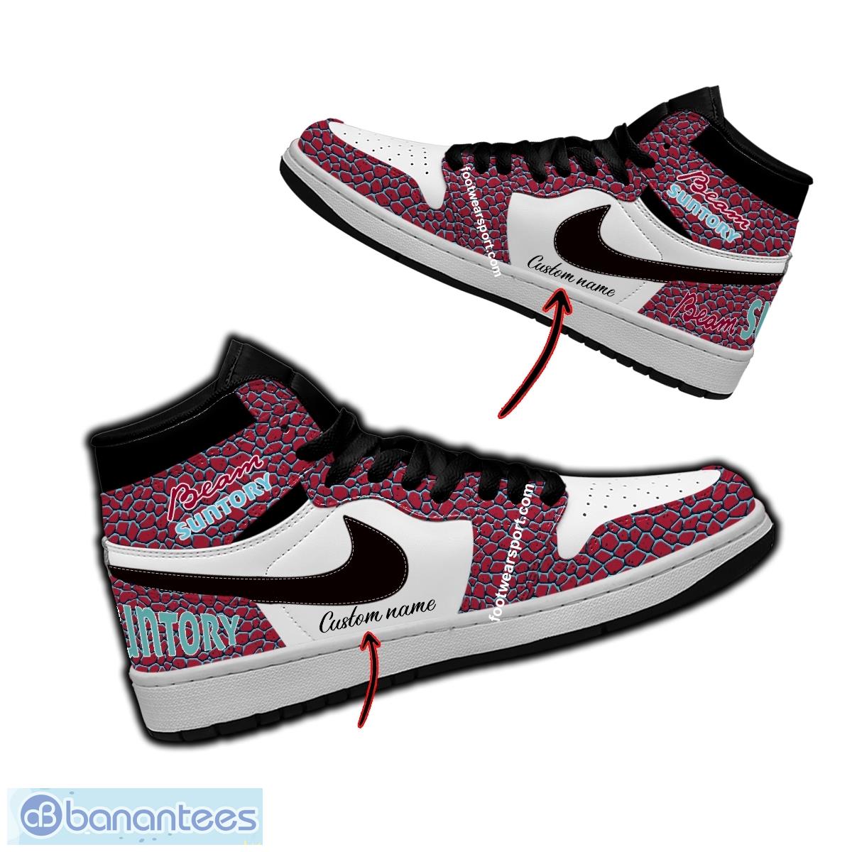 Beam Suntory Air Jordan Hightop Shoes Personalized Crocodile Skin ...