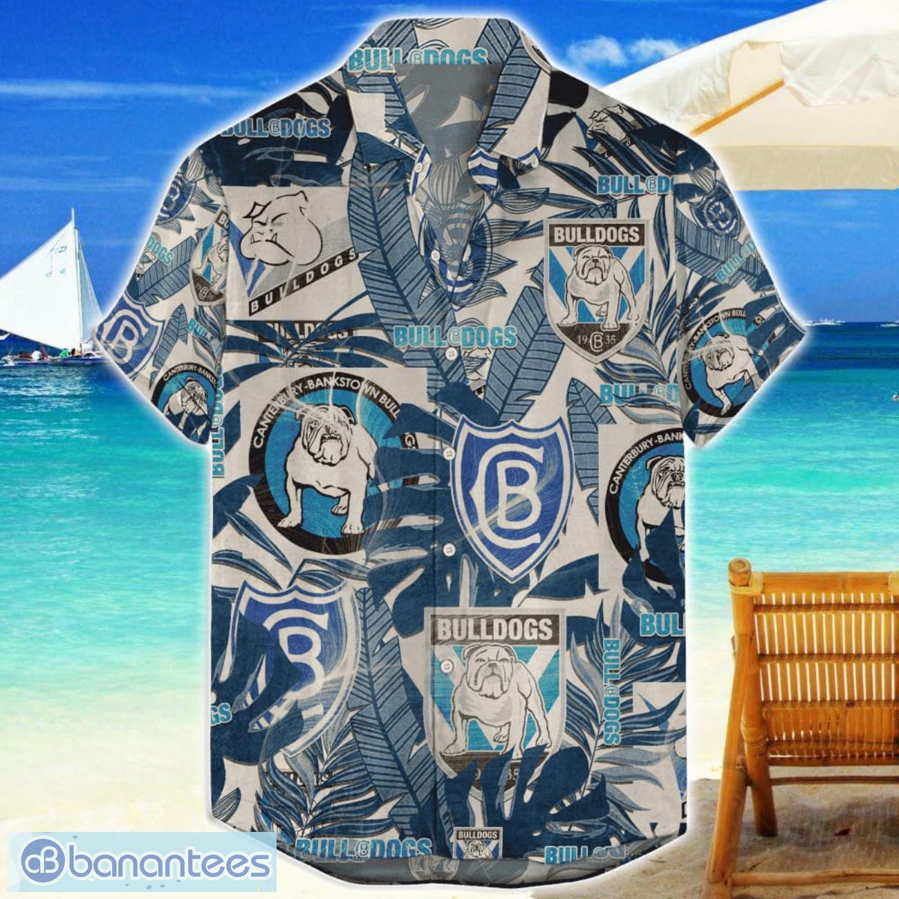 Canterbury Bankstown Bulldogs Hawaiian Retro Logo Revolution NRL Fans ...