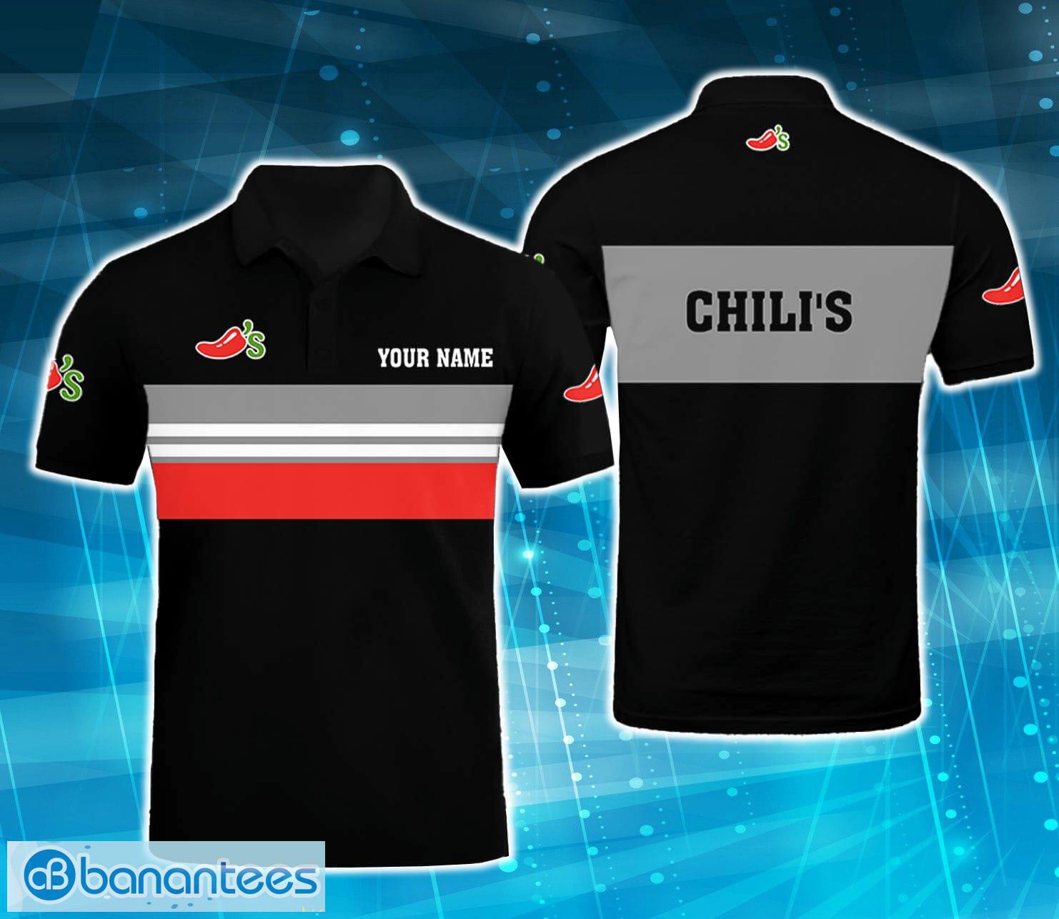 Custom Name Chili's Brand 3D Polo Shirt Paradise For Fans Gift Men ...