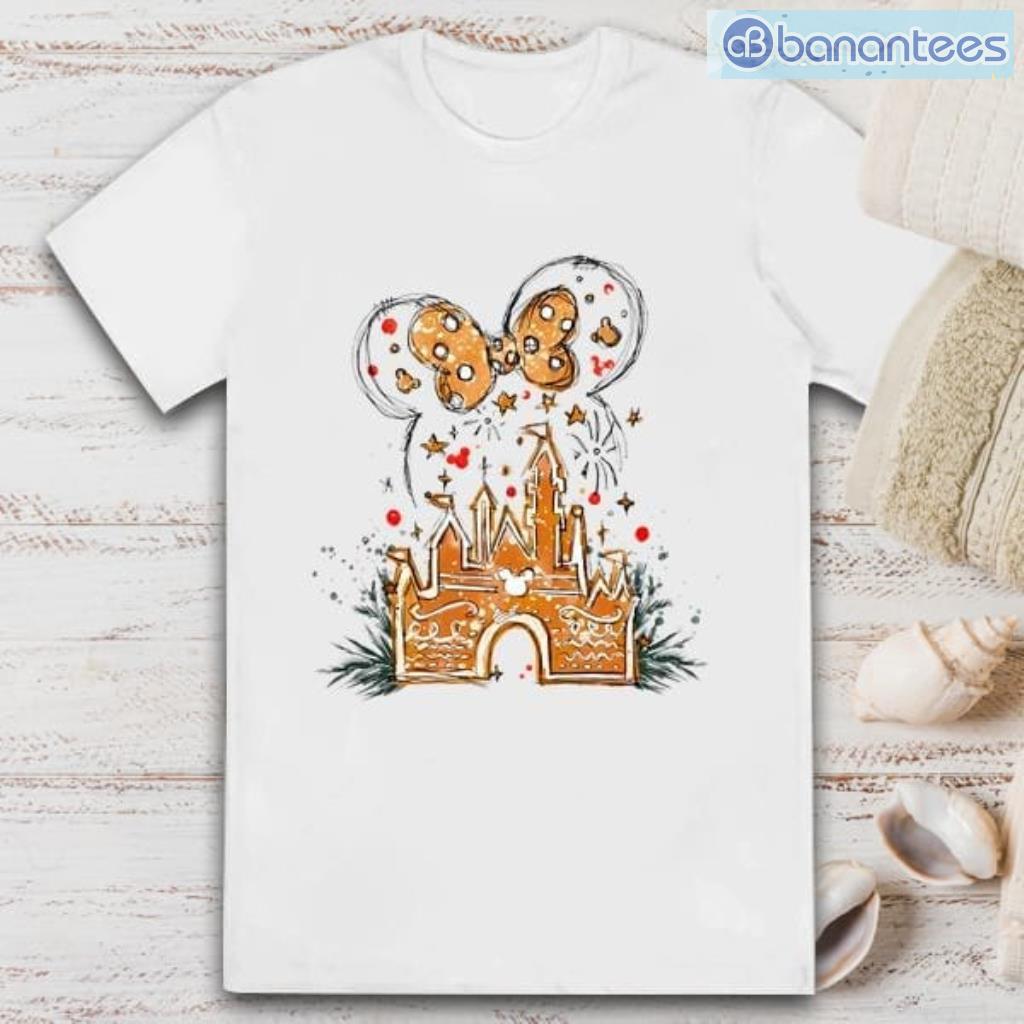Disney Gingerbread Castle Family Christmas Disney Shirts - Banantees