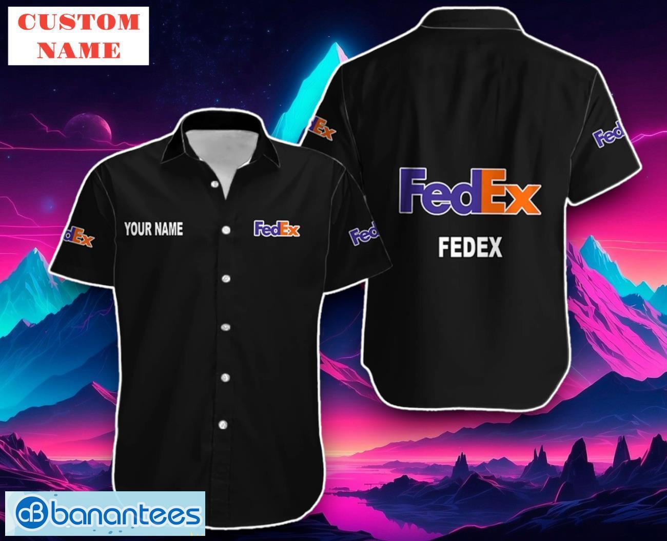 Fedex Hawaiian Shirt Custom Name Edition Gift Love For Famous Brand ...