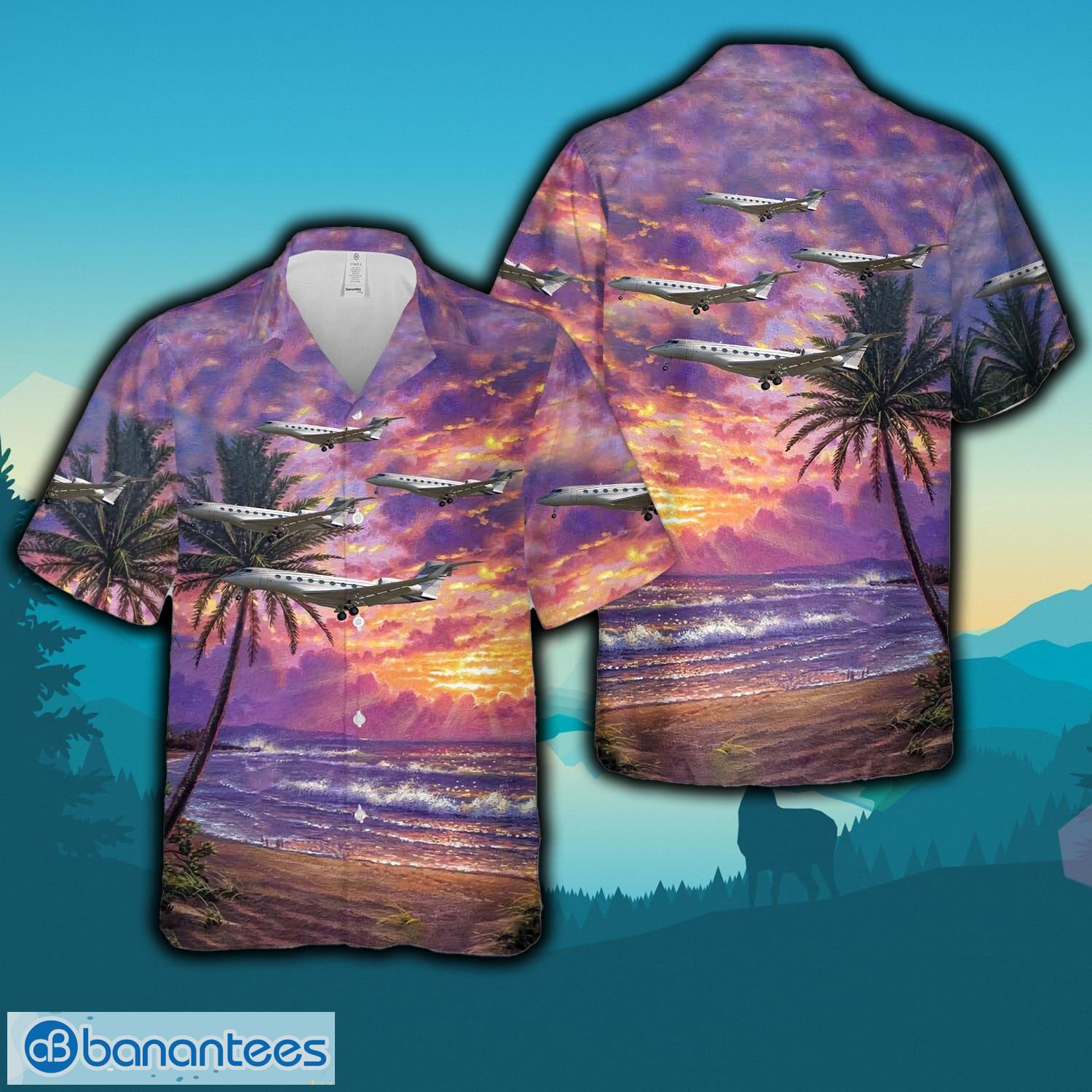 Gulfstream G650ER Hawaiian Shirt - Banantees