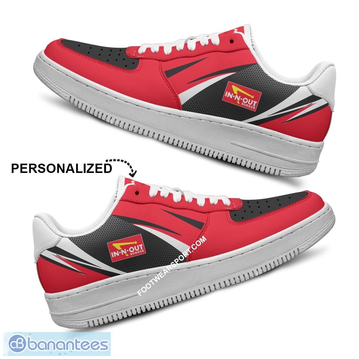 Personalized In N Out Air Force 1 Shoes New Brand AF1 For Big Fans ...