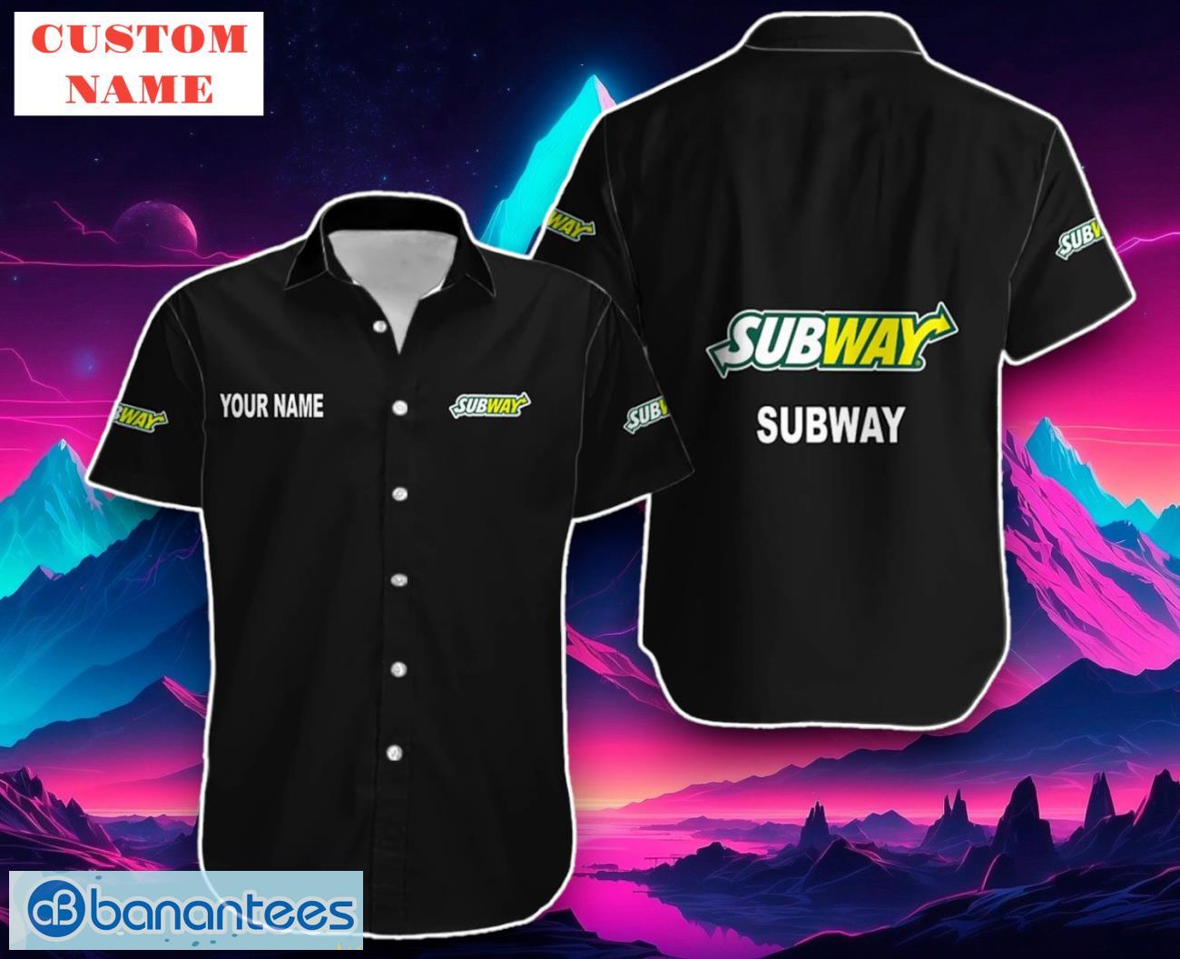 Subway Hawaiian Shirt Custom Name Edition Love For Famous Brand - Banantees