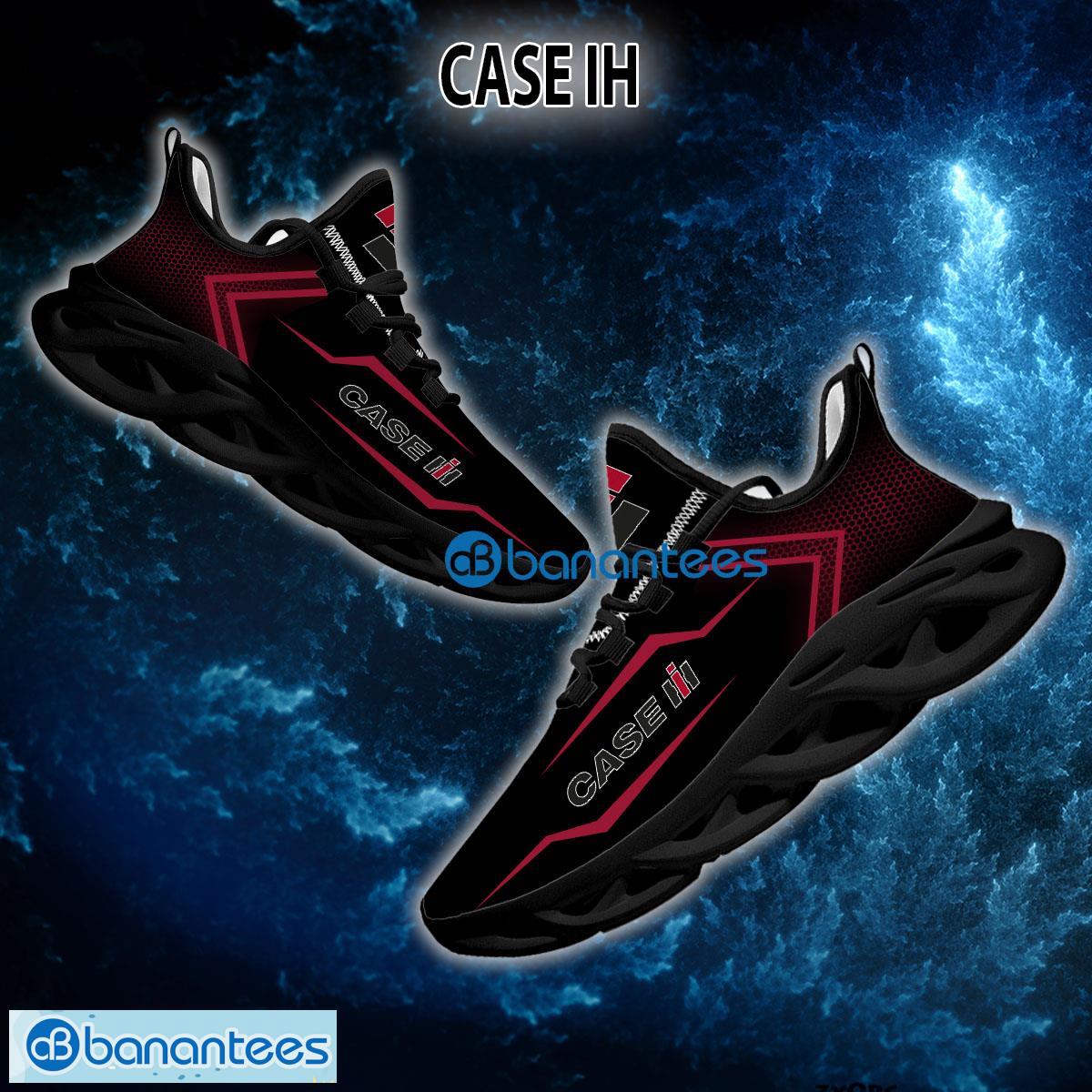 Case IH Tractor Chunky Sneaker Black Logo Max Soul Shoes - Banantees