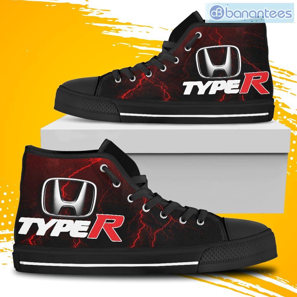 Honda Type R Thunder Logo High Top Shoes Classic Style Gift For Fans ...