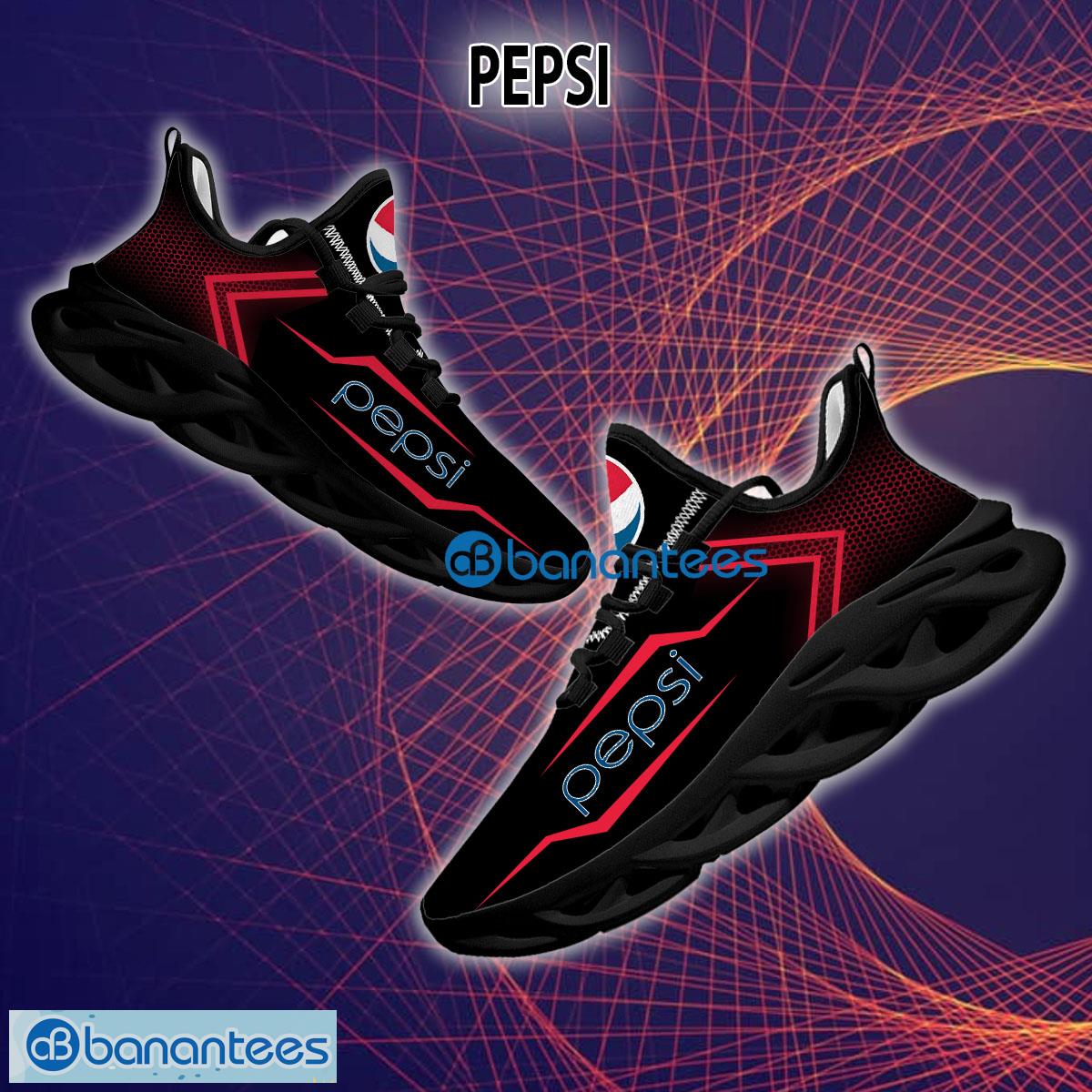 pepsi Chunky Sneaker Black Logo Max Soul Shoes - Banantees