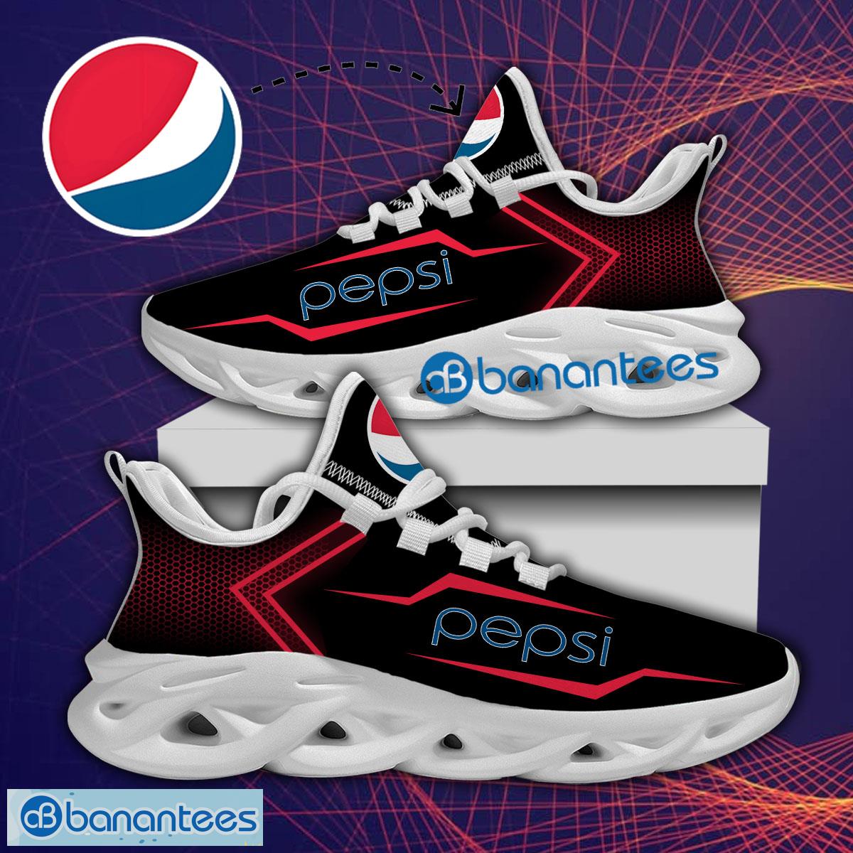 pepsi Chunky Sneaker Black Logo Max Soul Shoes - Banantees