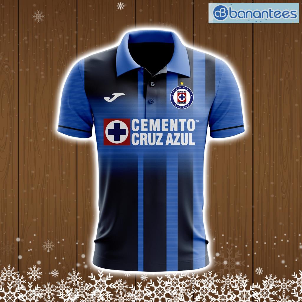 Personalized Liga MX Cruz Azul Polo Shirt Home Jersey New Fashion ...