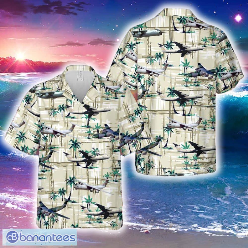 US Air Force Lockheed C41B Starlifter Hawaiian Shirt Tropical Summer ...