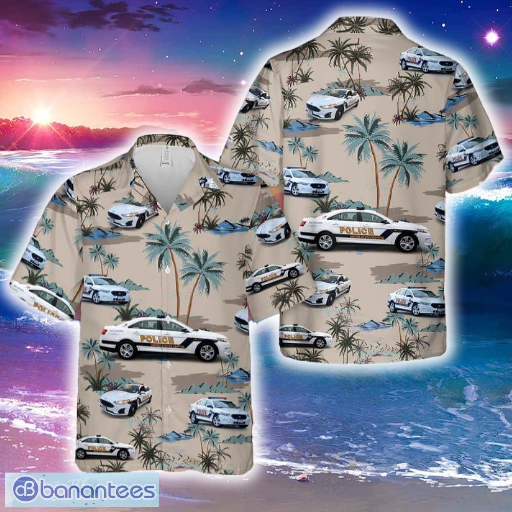 US Capital Police Hawaiian Shirt Tropical Summer - Banantees