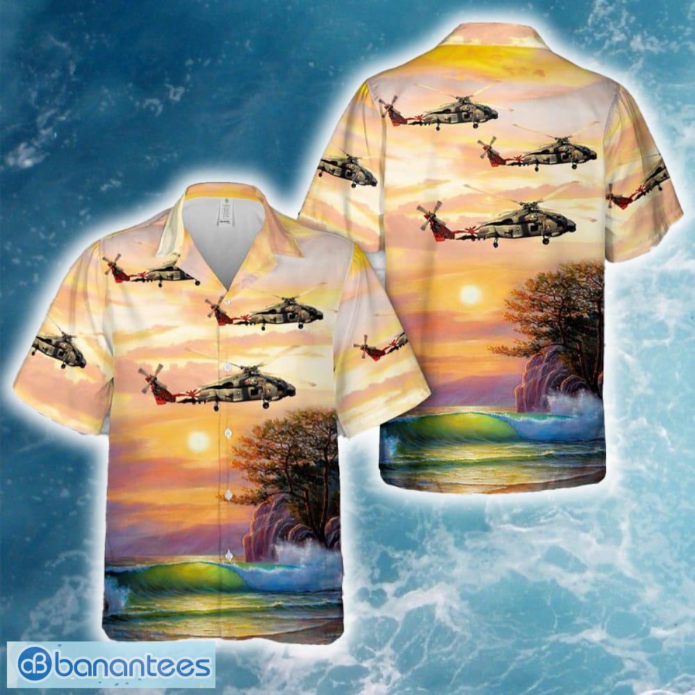 US Navy Sikorsky SH 60B Seahawk (S 70B) Hawaiian Shirt - Banantees US Navy Sikorsky SH 60B Seahawk (S 70B) Hawaiian Shirt - Banantees