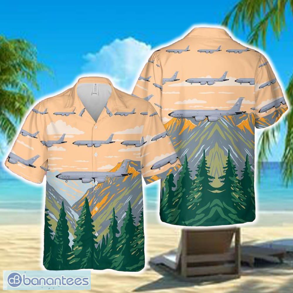 USAF Boeing KC35 Stratotanker 92nd Air Refueling Wing Hawaiian Shirt ...